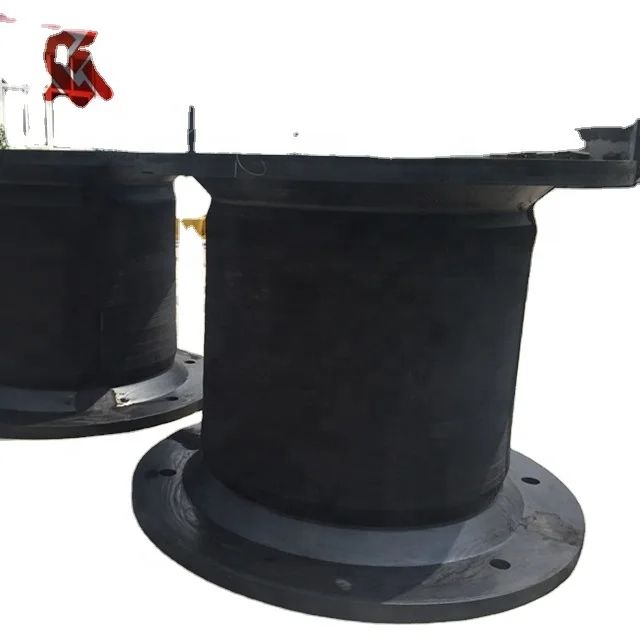 60-80 Shore A Cell Rubber Marine Fender สําหรับเครื่องป้องกันเรือ